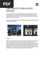 Semana 06 Caso Práctico Zara 2019-II | PDF | Moda | Ventas