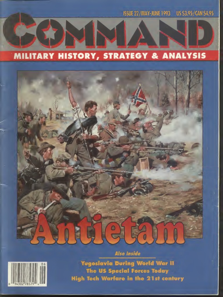 Command Magazine 022 - Antietam (With Game) | PDF | Tanks | Military
