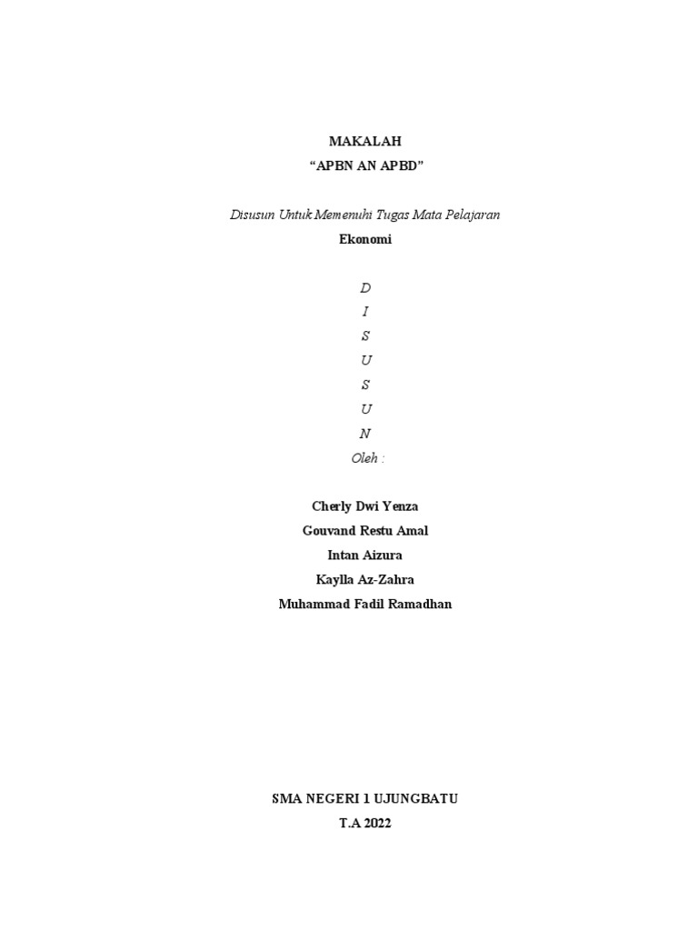 APBN dan APBD: Fungsi dan Mekanisme | PDF