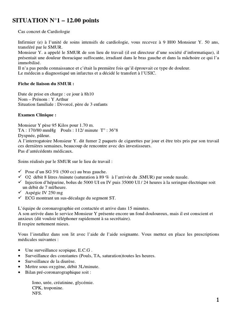Evaluation Cardiologie Vasculaire Corrige 2006 | PDF | Insuffisance cardiaque | Sciences de la santé