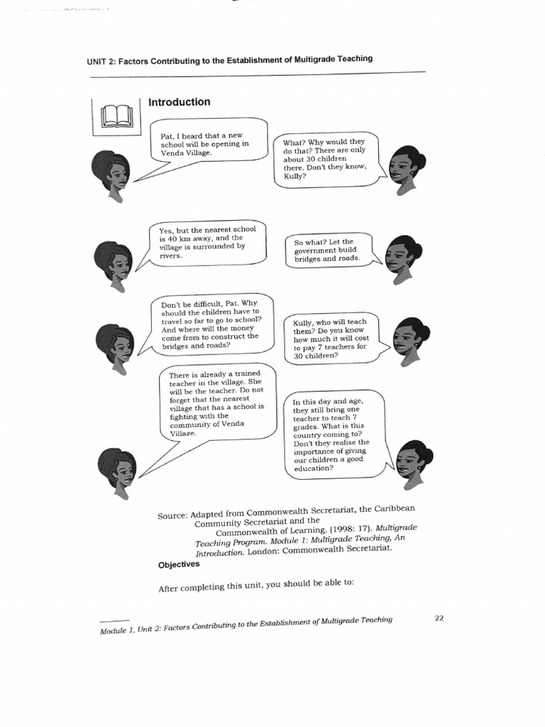 History and Importance of Multi-Grade Teaching | PDF