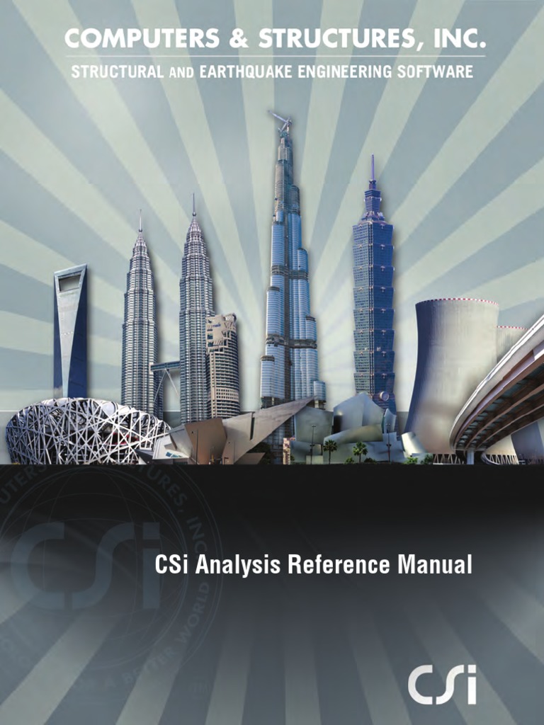 Csi Refer | PDF | Cartesian Coordinate System | Stress (Mechanics)
