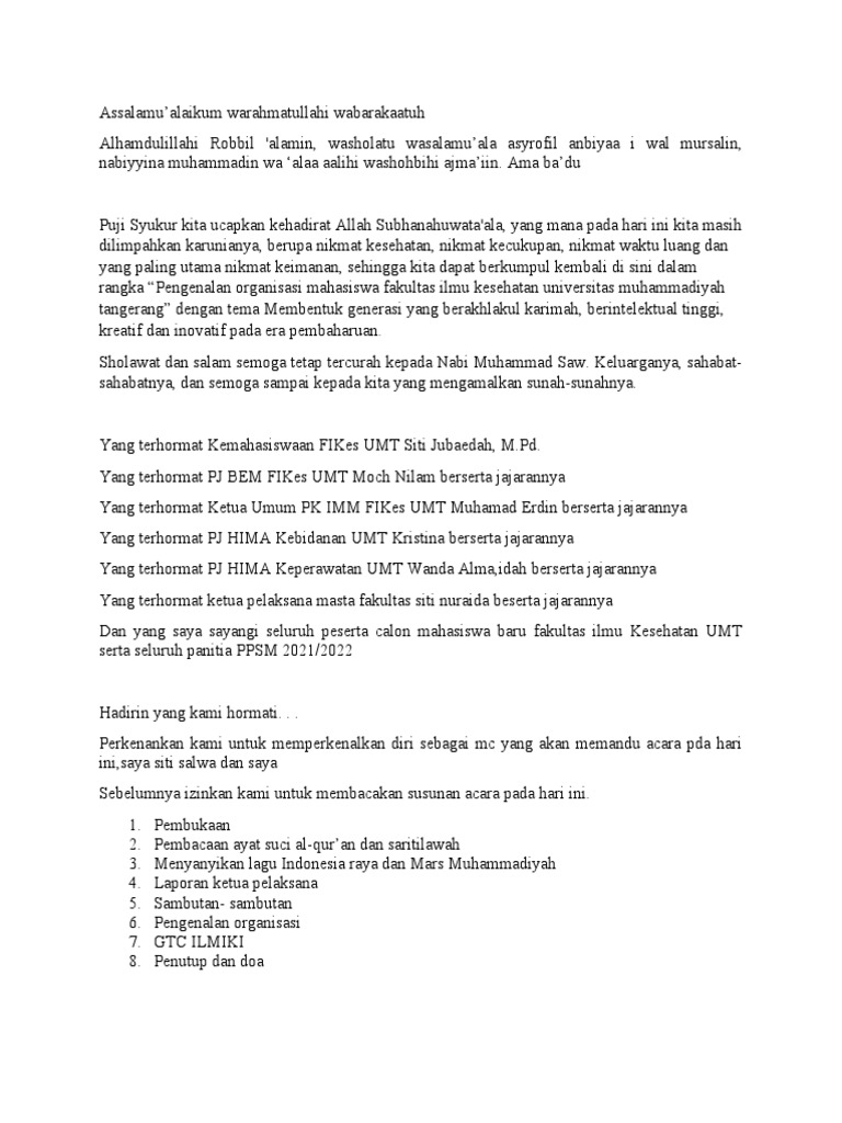 MC Masfak ORMAWA Salinan Salinan Salinan | PDF