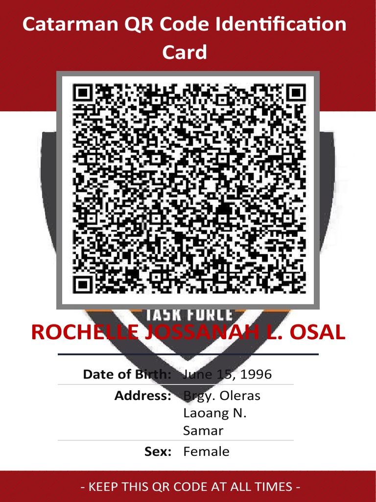 Catarman QR Code | PDF