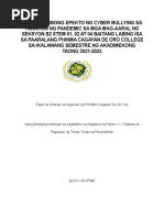 Halimbawa NG Sintesis | PDF