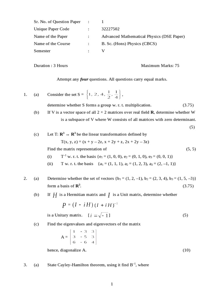 32227502-Advanced Mathematical | PDF | Matrix (Mathematics ...