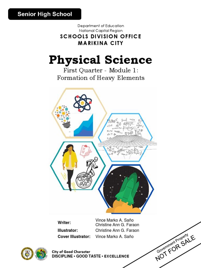 Physical Science: First Quarter - Module 1: Formation of Heavy Elements ...