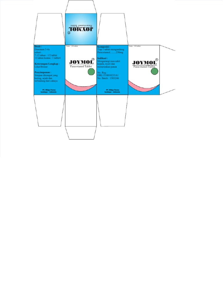 Dokumen - Tips - Desain Kotak Obat | PDF