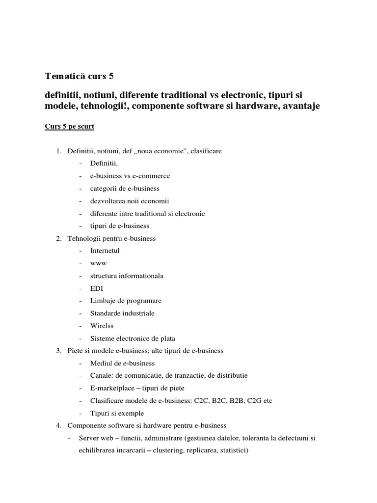 TEMA 5 E Business | PDF