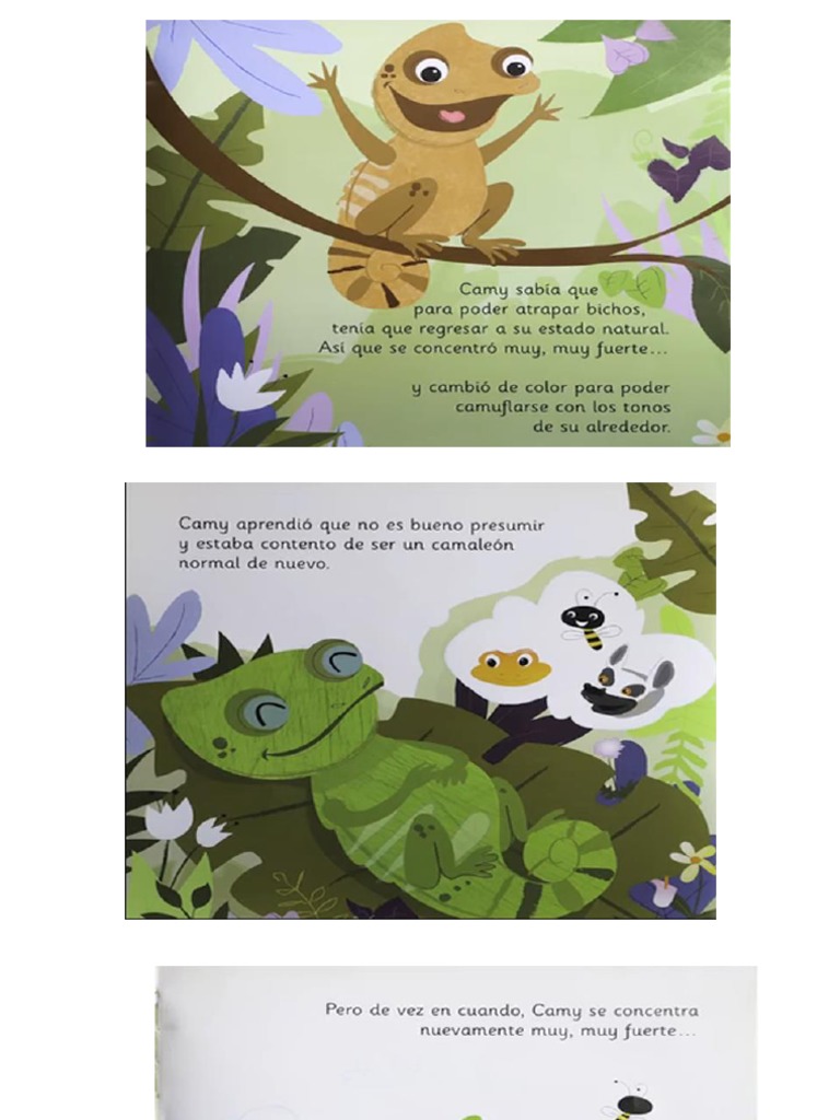 Cuento Camy Camaleón 2.5 | PDF