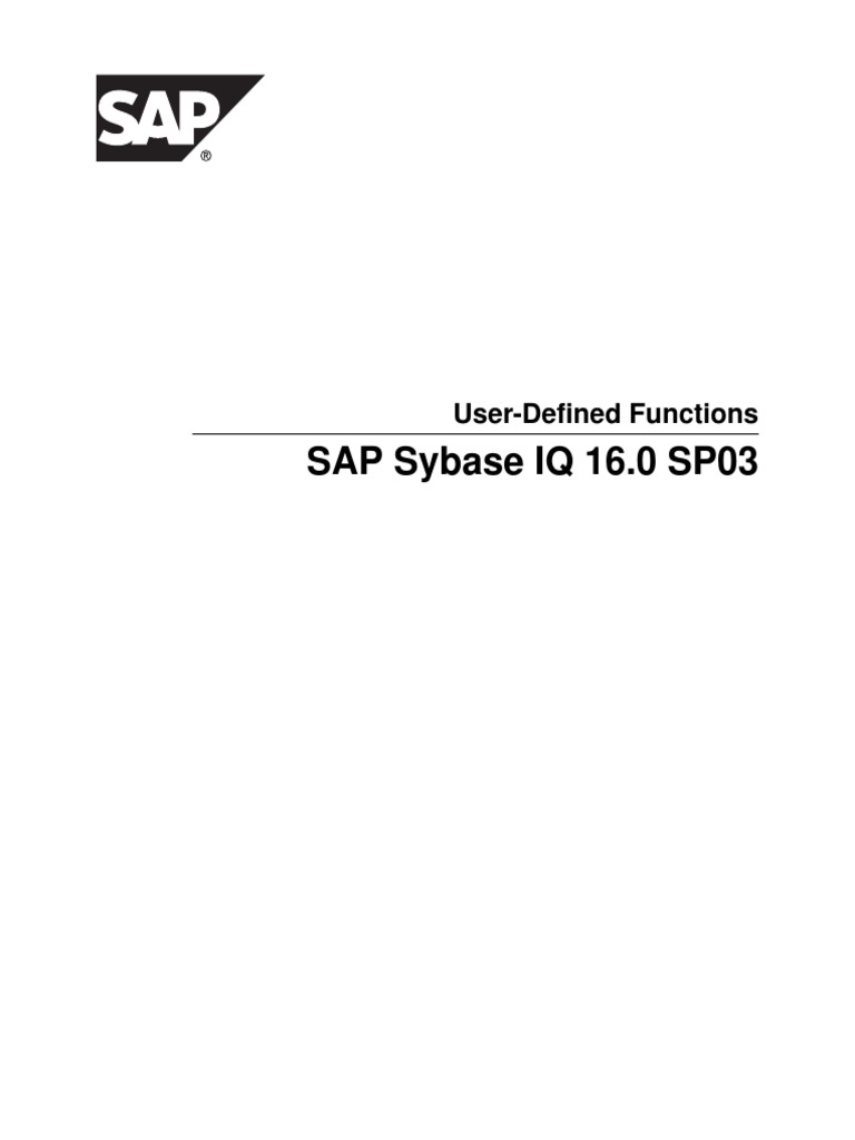 User Defined Functions Pdf Sql Library Computing