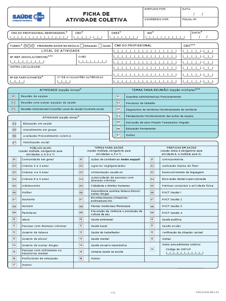 Ficha Atividade Coletiva v3 2 | PDF | Nicotina | Medicina Clínica