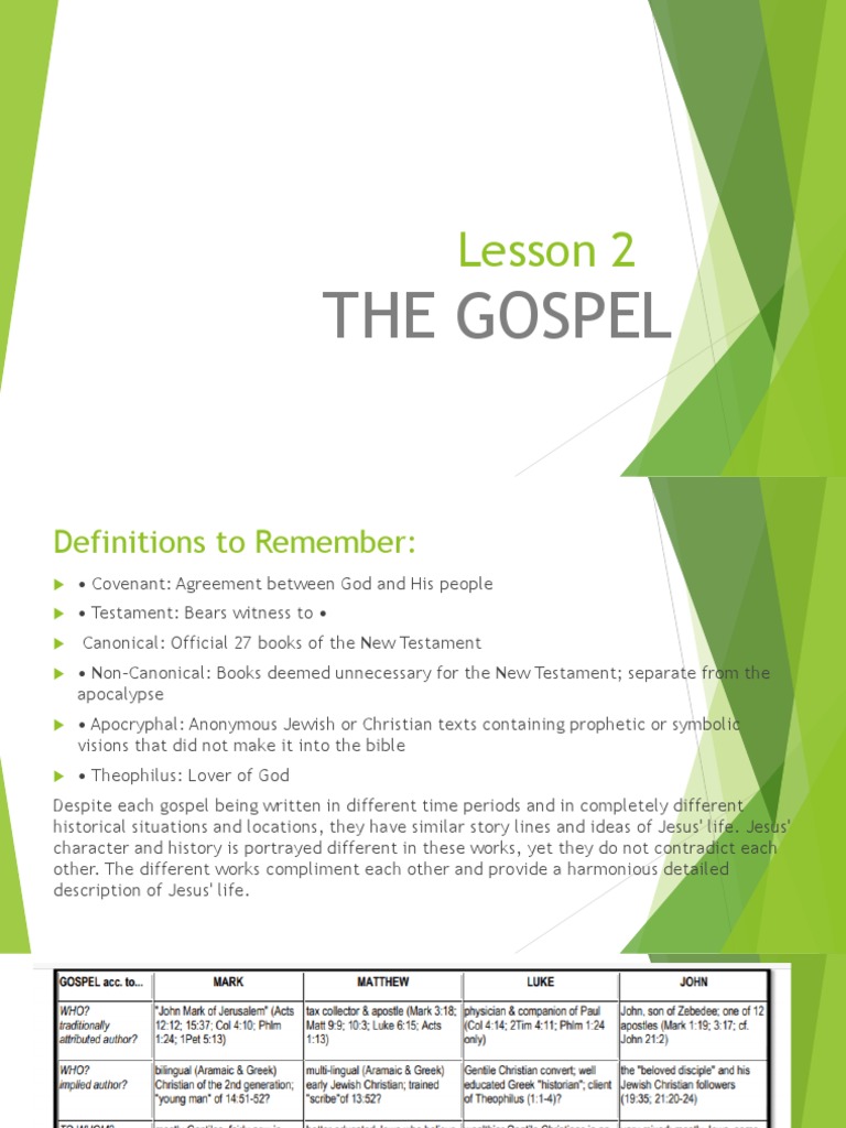 Lesson 2 Continuation | PDF | Jesus | New Testament