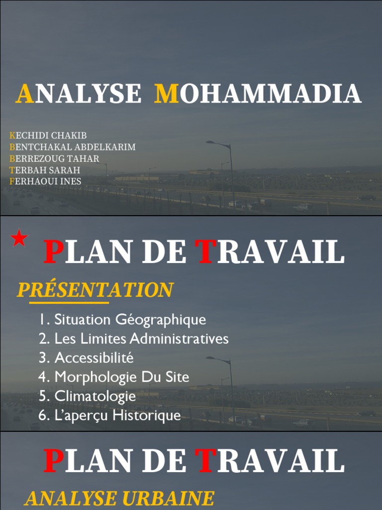 Analyse Mohammadia | PDF | Alger | Sciences de la terre