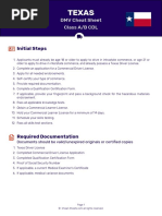 Sample Class C Drivers Written Test 1 | PDF | Traffic | Driving