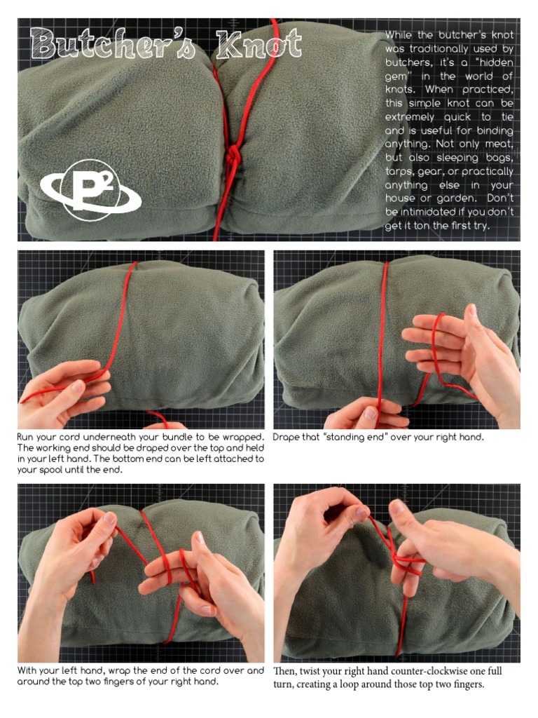Butcher Knot | PDF | Knot | Rope