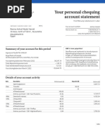 My RBC Bank Statement | PDF | Cheque | Banks
