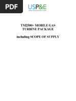 MS5001PA Gas Turbine Fact Sheet | PDF | Gas Turbine | Duct (Flow)