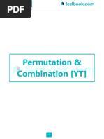 Permutations and Combinations - Solved Examples (Set 1) | PDF | Consonant | Permutation