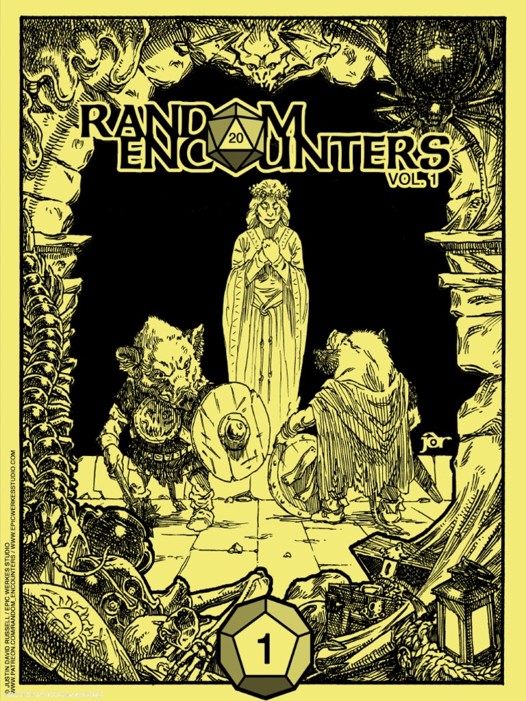 Random Encounters Map Collection Vol 1 Issue 1 (Aug 2018) Low Res ...