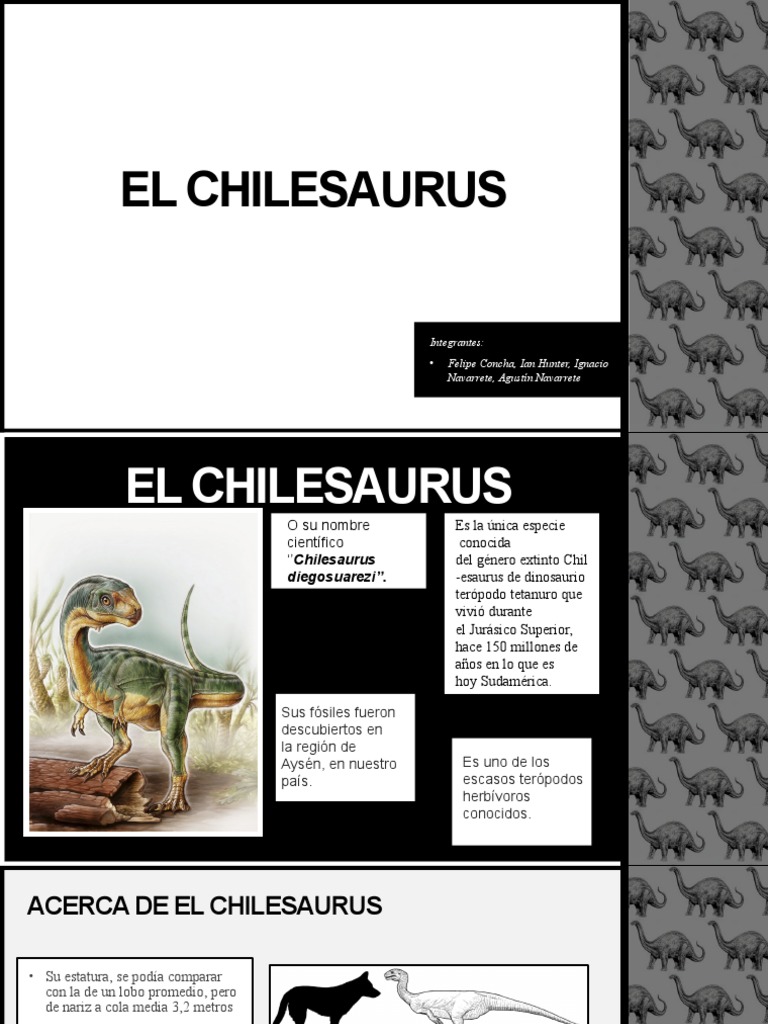 El Chilesaurus | PDF | Paleontología | Dinosaurios Mesozoicos