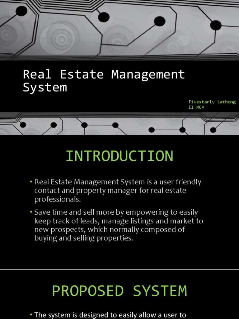 Dokumen - Tips Uml Diagrams For Real Estate Management System | PDF ...