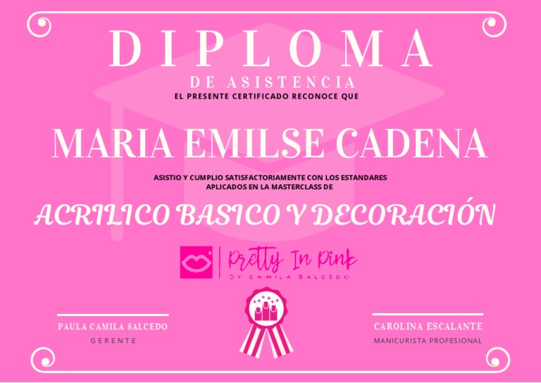 Certificado Masterclass | PDF