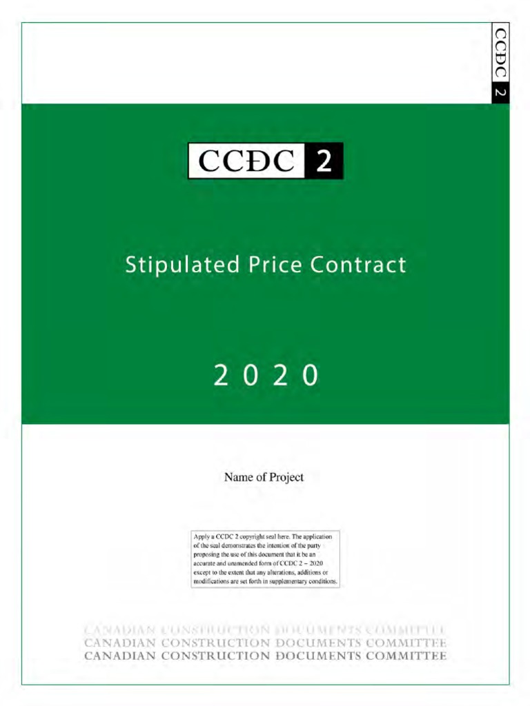 CCDC2 e | PDF | Copyright | General Contractor