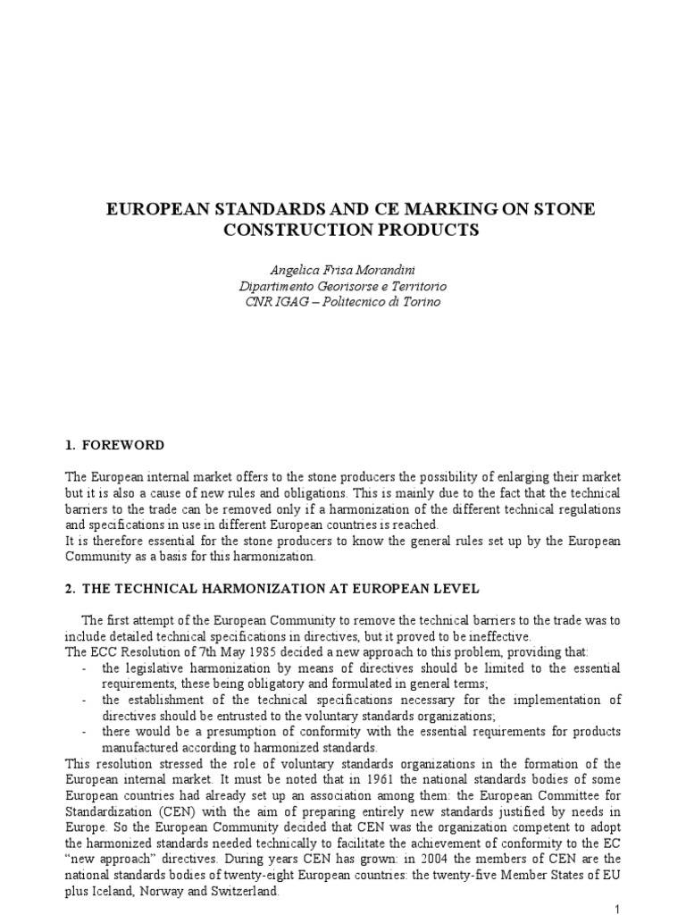 European_Standards CE Certification | Slate | Masonry