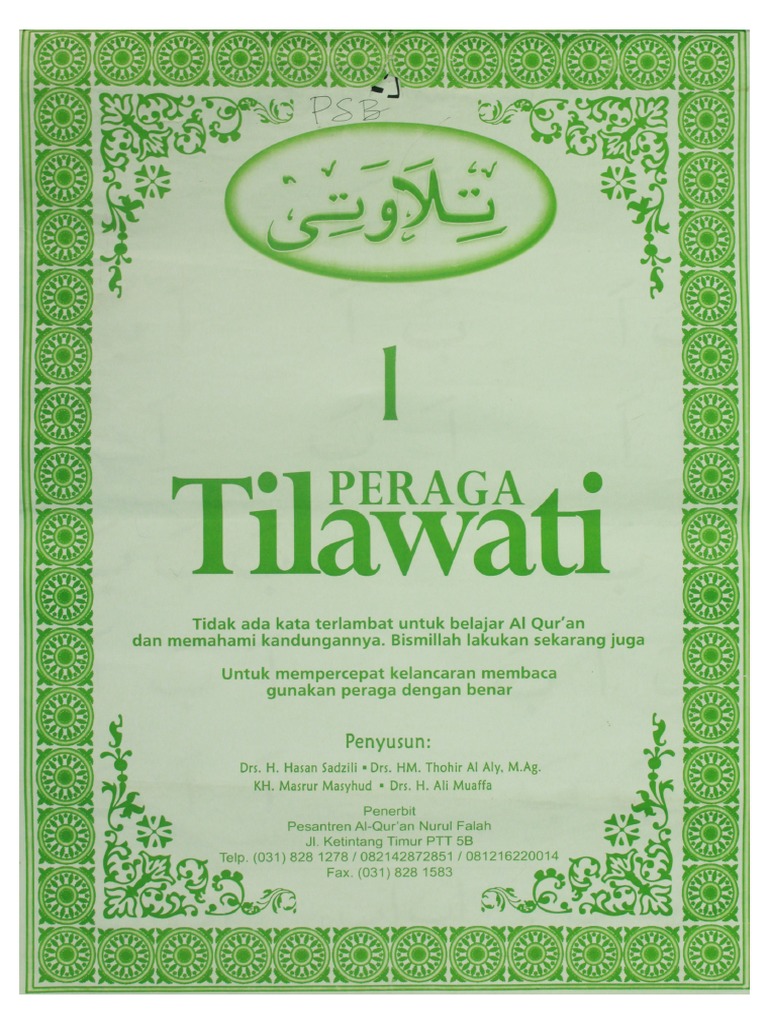 Peraga Tilawati 1 | PDF