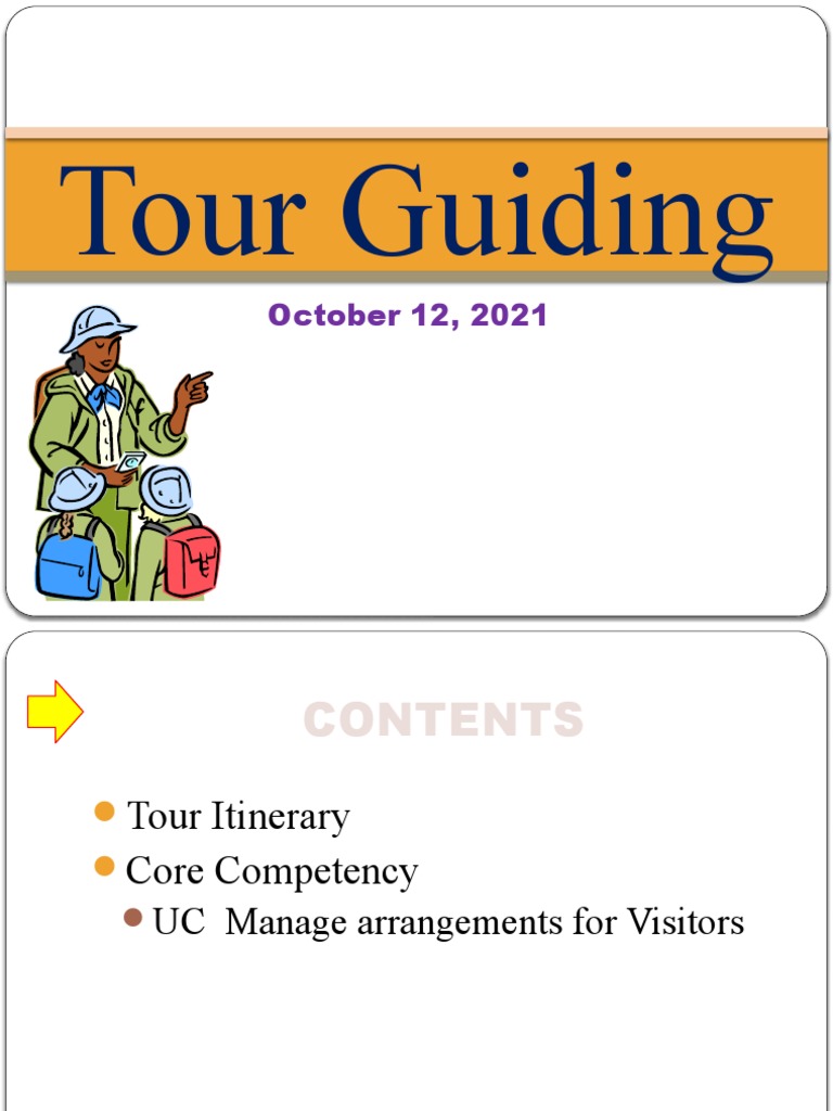 Tourguiding NC II Day 5 1 | PDF
