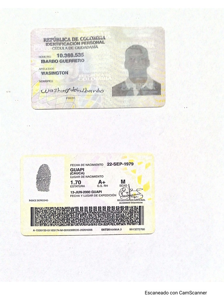 Copia de Cédula 2 | PDF