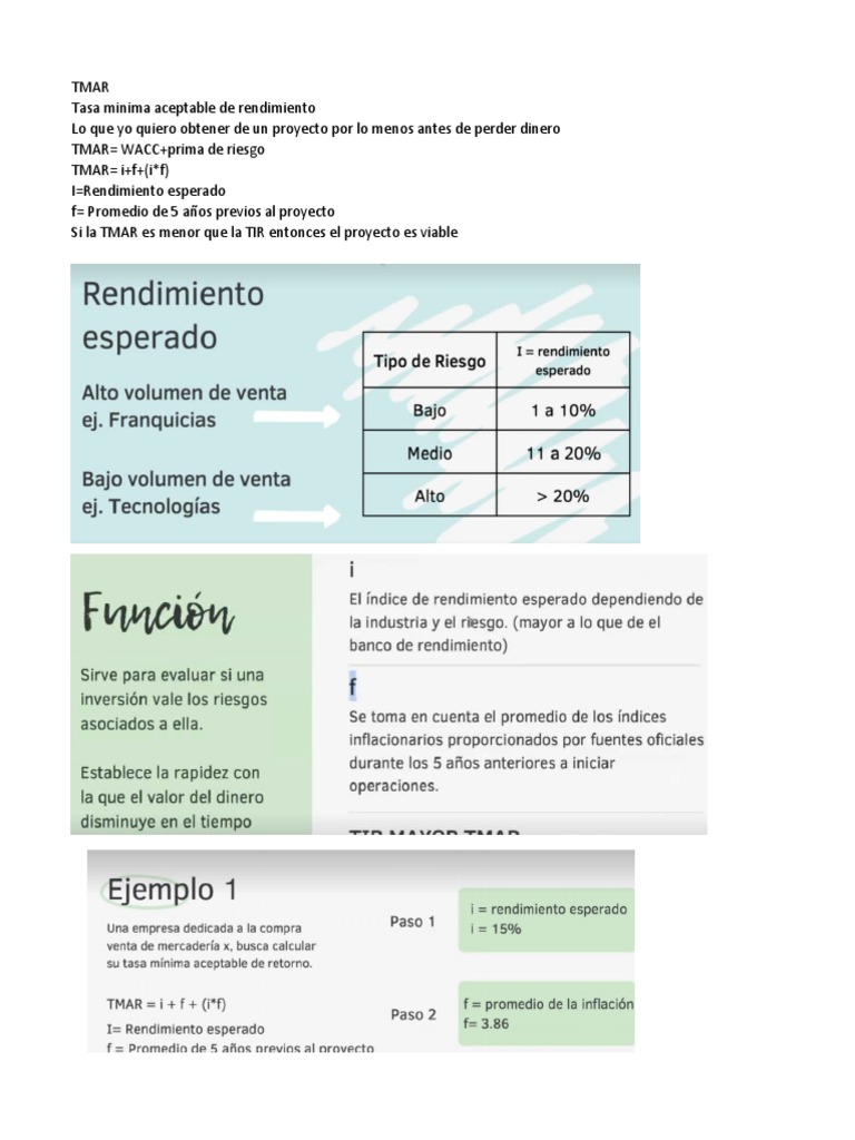 Notas Tmar | PDF