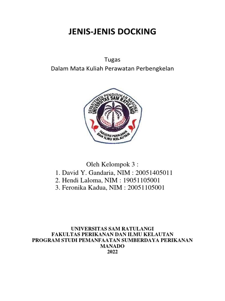 Jenis-Jenis Docking Kapal | PDF