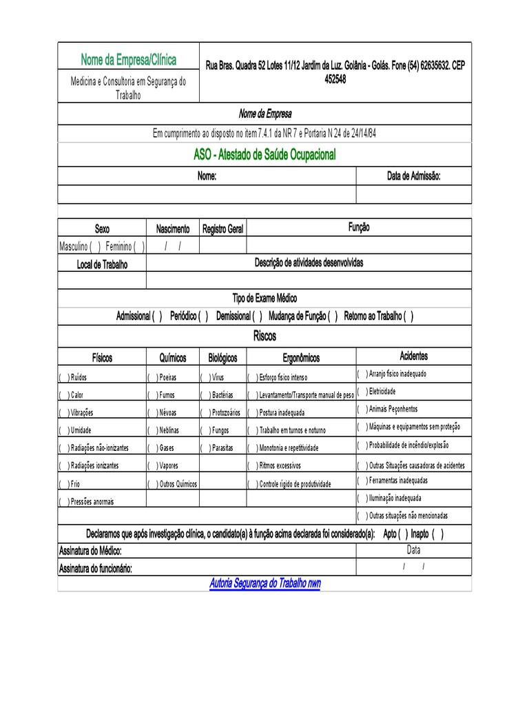 Modelo de Aso - Plan1 | PDF