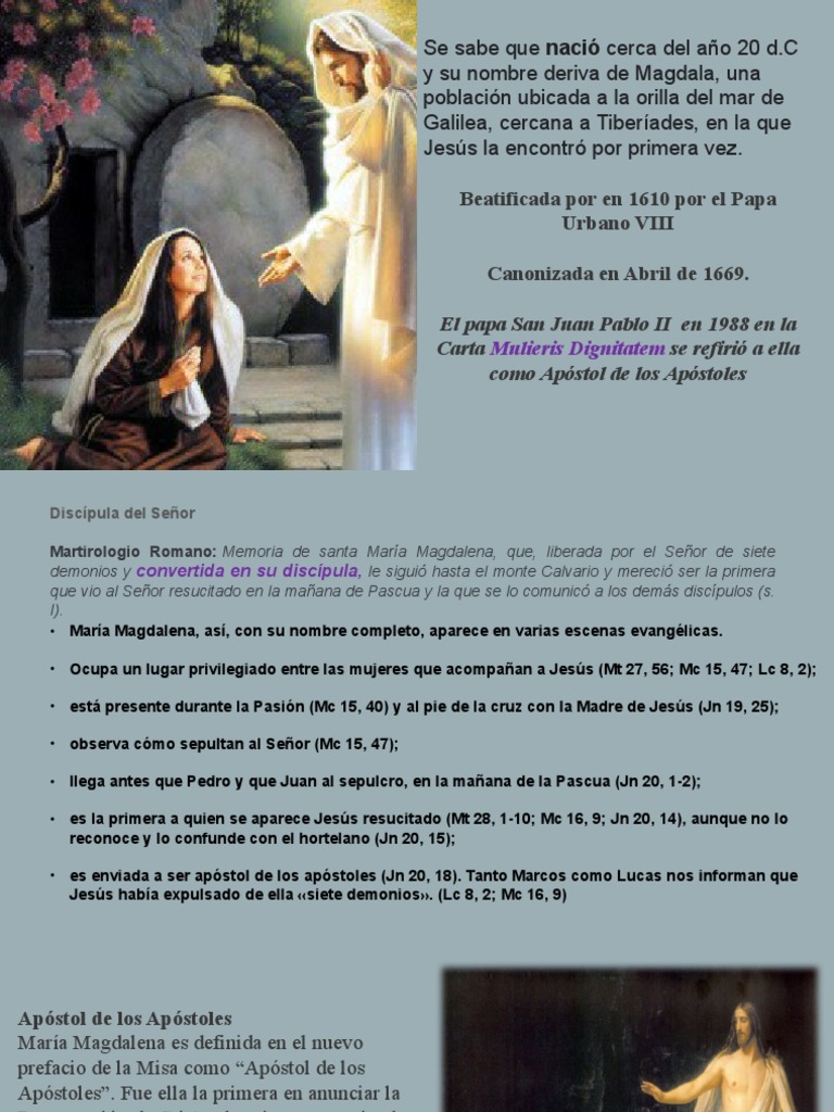 María Magdalena | PDF | María Magdalena | Jesús