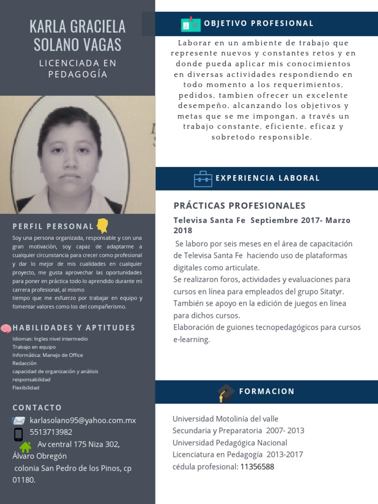Karla Solano CV | PDF | Cognición
