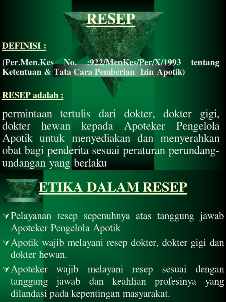 P2. Resep | PDF | Pengembangan Diri | Kesehatan Holistik