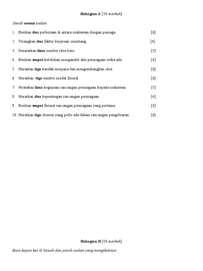 Soalan Dan Skema Upp1 P3 Feb2022 | PDF