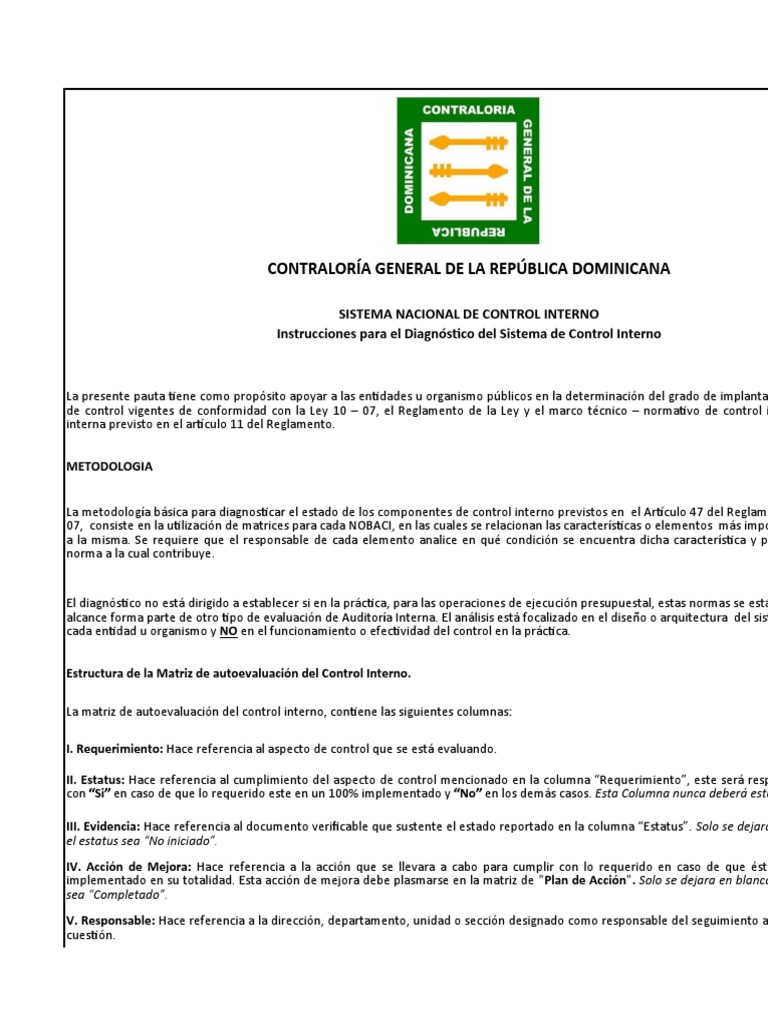Matrices NOBACI 2017 | PDF | Planificación | Planificación estratégica