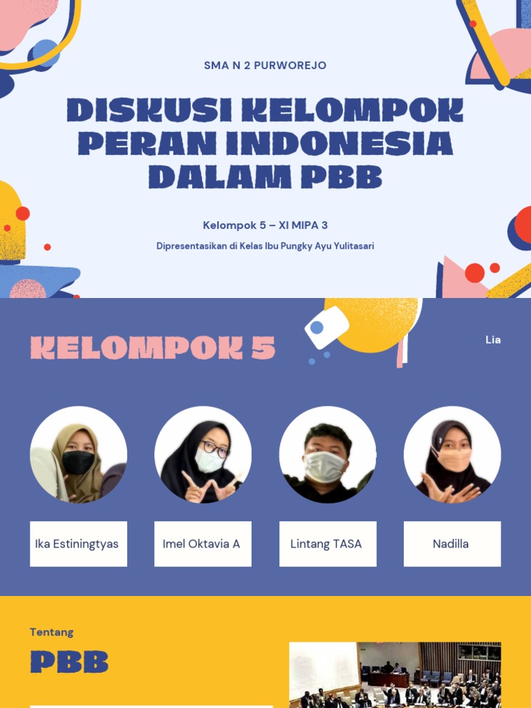 Peran Indonesia Dalam PBB | PDF