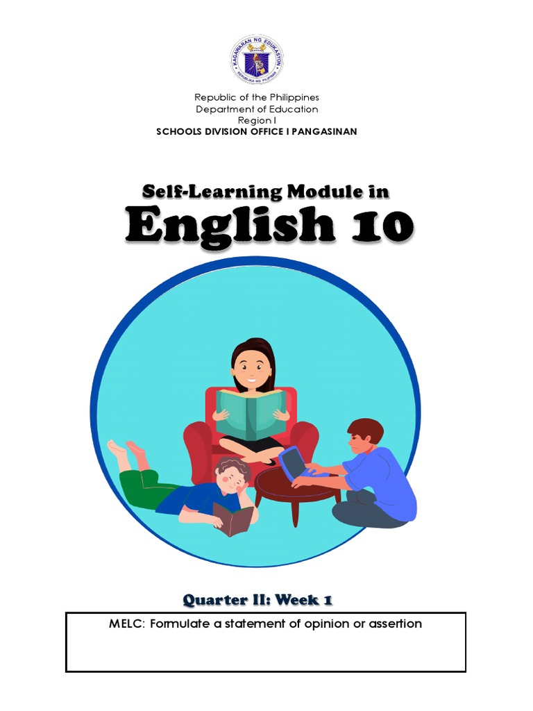 English 10 - Quarter 2 - Week 1 | PDF | Family | Feeling