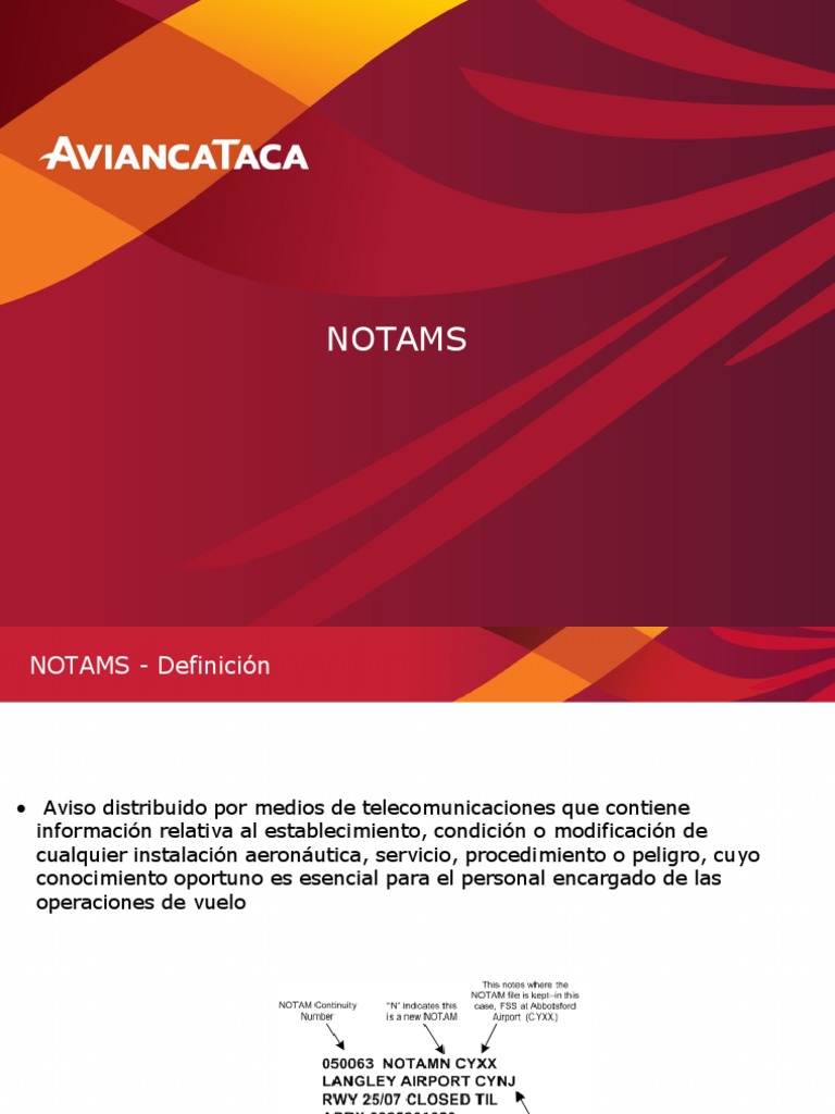 Notams Ava | PDF | Aeropuerto | Seguridad de la aviación