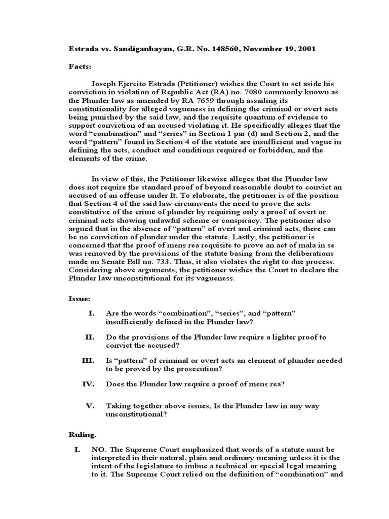 Case Digests (Legal Writing) | PDF | Mens Rea | Evidence (Law)
