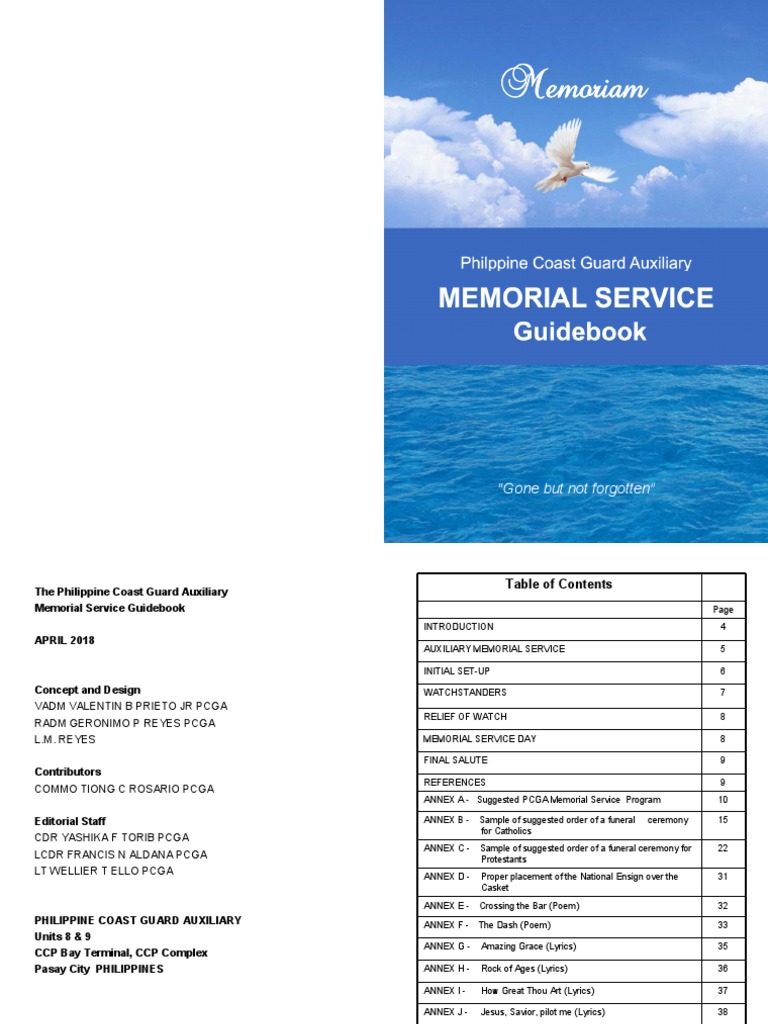 Memoriam: "Gone But Not Forgotten" | PDF | Lord's Prayer | Funeral