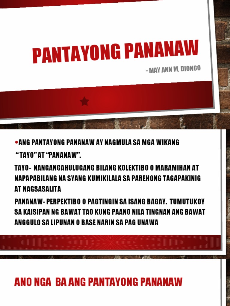 Pantayong Pananaw | PDF