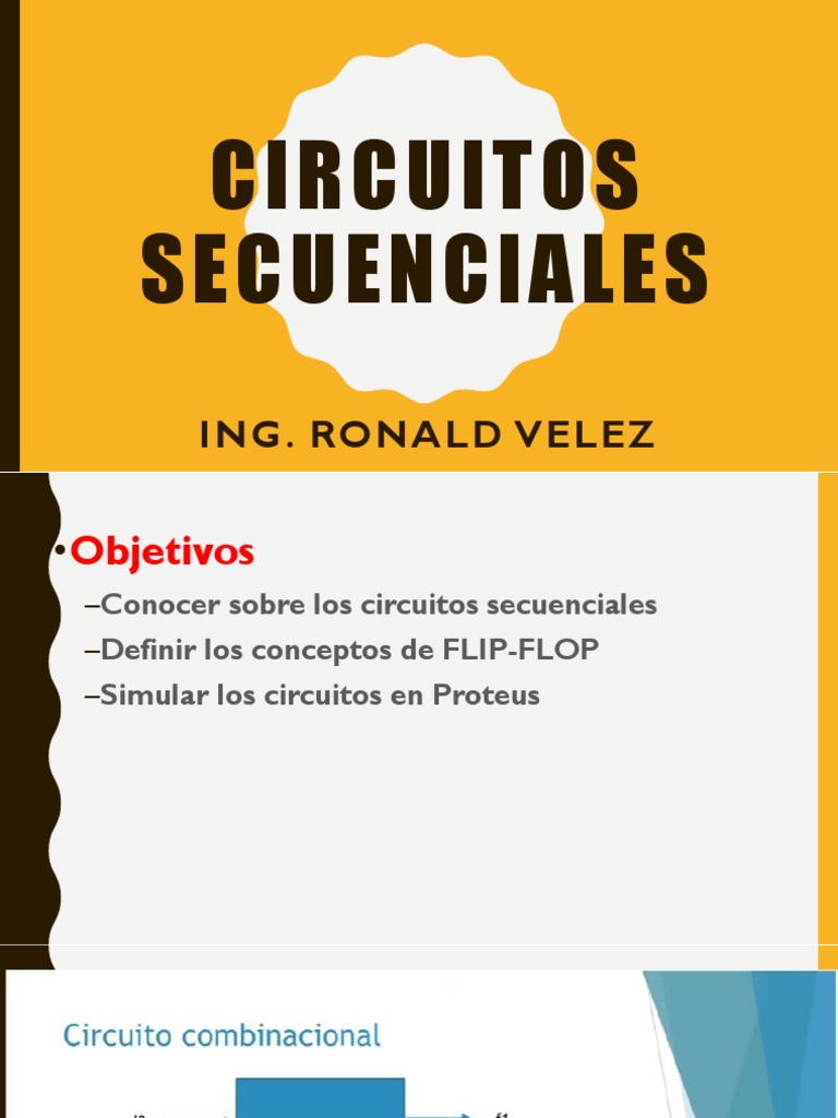 Circuitos Secuenciales | PDF | Electricidad | Ciencias de la Computación