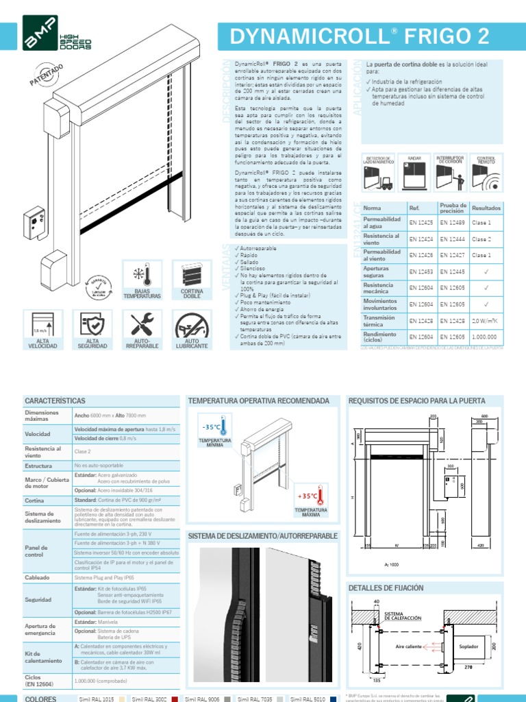 05 DynamicRoll Frigo 2 ESP | PDF | Refrigeración | Resistor