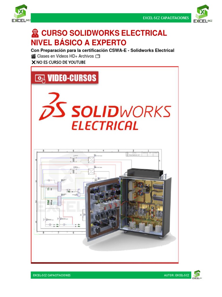 SolidWorks Electrical 1 Curso | PDF
