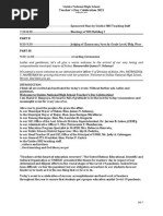 Emcee Script For Turn Over Ceremony | PDF